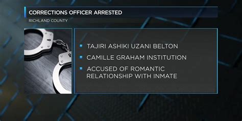 Sc Correctional Officer Arrested For Having Romantic Relationship With