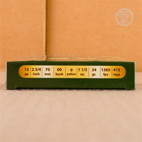 12 Gauge Ammo 300 Rounds Of 2 3 4 9 Pellets 00 Buck By Luce With