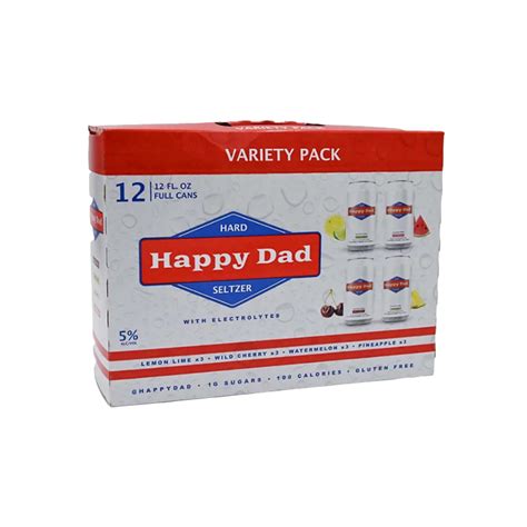 Happy Dad Hard Seltzer Variety Pack 12pk Kings Wine And Spirits
