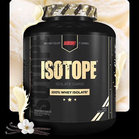 Redcon1 Isotope 100 Whey Isolate 5 Lbs Vanilla Prosalud