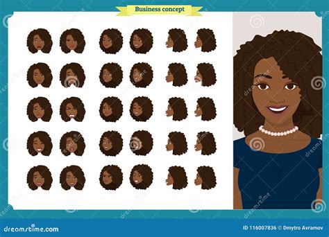 Sistema Del Diseño De Las Emociones Del S De La Mujer Expresión