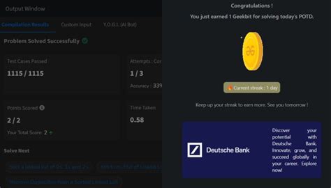 Sai Siddhanth On Linkedin Geekstreak2024 Deutchebank