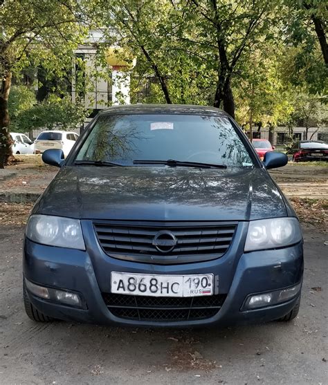 Фары, сабли в черный — Nissan Almera Classic (B10), 1,6 л, 2006 года ...