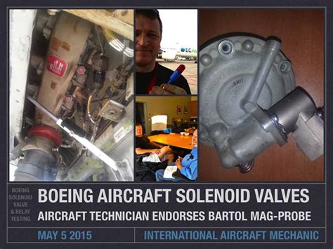 Testing Boeing Aircraft Solenoid Valves Relays BlogBartol