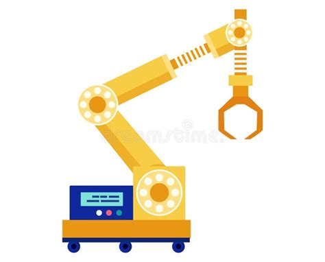 Industrial Robot Arm Factory Automation Robotic Machinery Automated