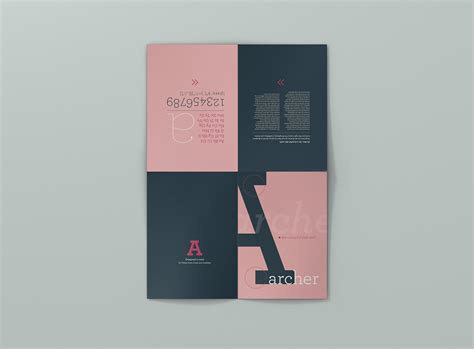 Archer Specimen Sheet On Behance