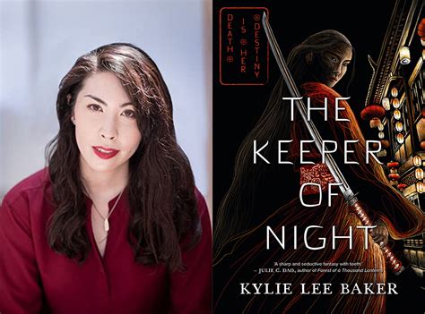 Qanda Kylie Lee Baker Author Of The Keeper Of Night The Nerd Daily