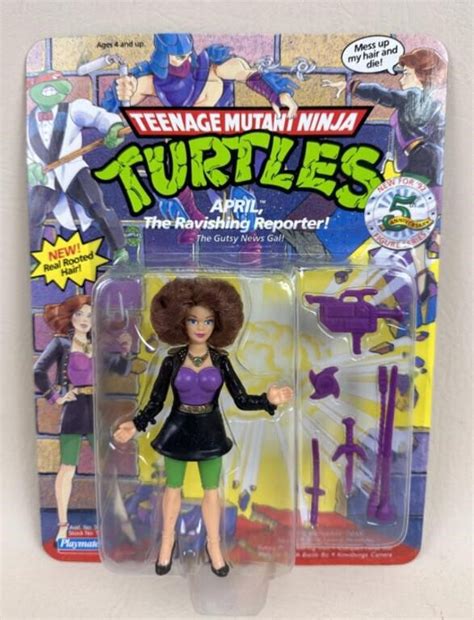 Vintage Playmate Tmnt April The Ravishing Reporter Live And Online