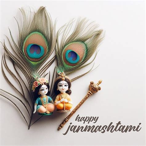 Premium Photo Happy Krishna Janmashtami Festival Background With 3d