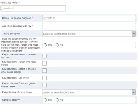 Hiv Case Surveillance Tracker Dhis2 Documentation