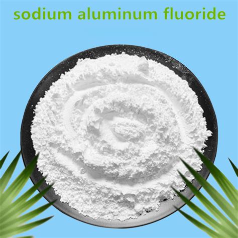 Industrial Grade Sodium Aluminum Fluoride Cryolite 99 Na3alf6 Sodium
