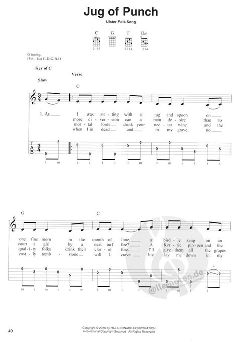 The Banjo Pub Songbook Partitions
