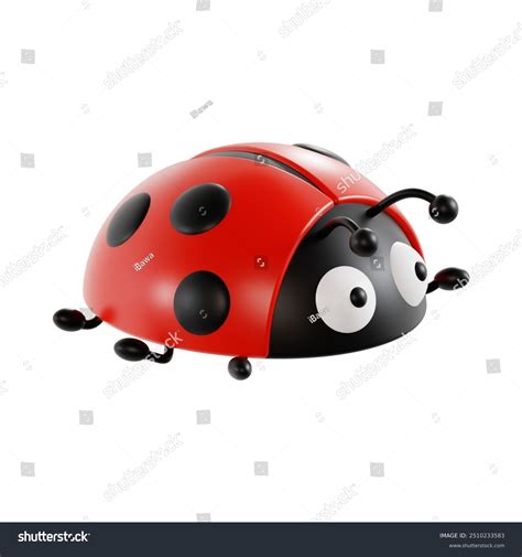 Ladybug 3d Illustration Ladybug 3d Stock Illustration 2510233583 Shutterstock