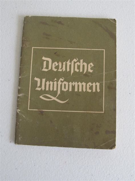 Third Reich Deutsche Uniform Book Item 101969 Military Antiques