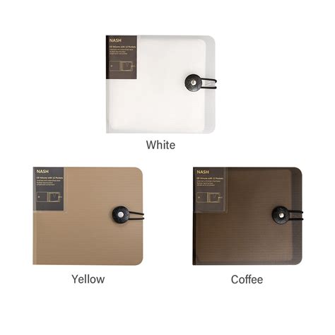 12 Disc Durable Cover Cd Case Label Car Home Tidy Vicedeal