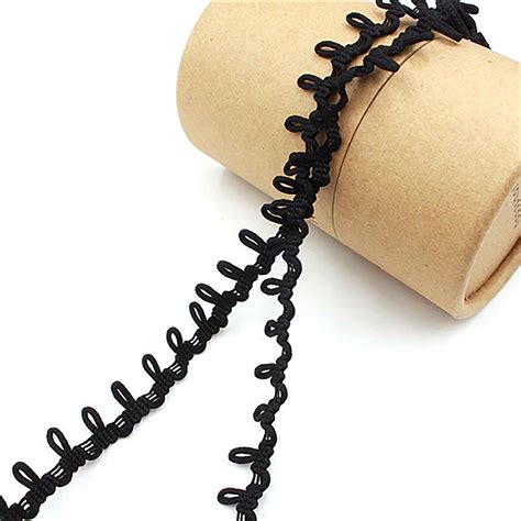 Looped Elastic Button Trim 1 2 Sold By Yard Humboldt Haberdashery