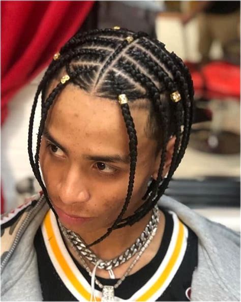 The Best Box Braids For Men With Hair Extensions Braided Hairstyles Mens Braids Hairstyles
