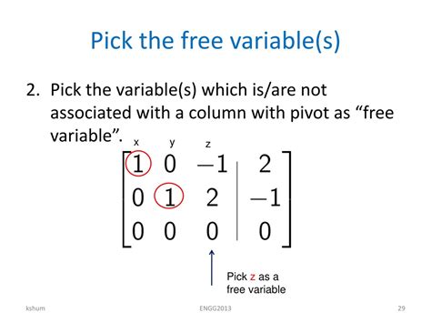 Ppt Engg2013 Unit 3 Rref And Applications Of Linear Equations Powerpoint Presentation Id9181193