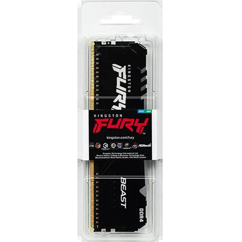 Shop Kingston Fury Beast RGB KF436C18BBA/16 16GB DDR4 3600MT/s Non ECC ...