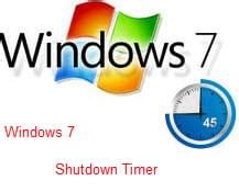 Windows 7 Shut Down Timer Shutdown Windows 7 By Setting A Time