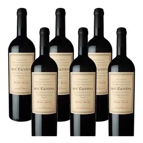 Vinho Dv Catena Argentino Cabernet Malbec Cx 6 Un Frete grátis