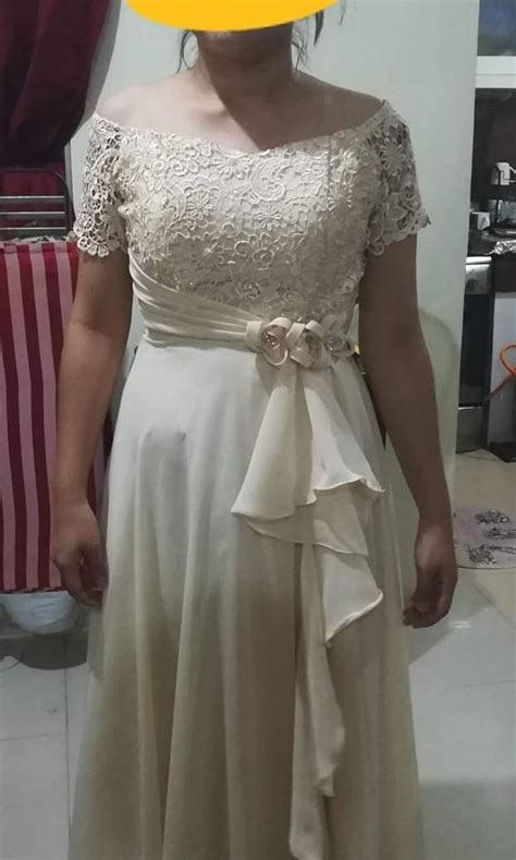 Ninang Gown Womens Fashion Dresses And Sets Evening Dresses And Gowns