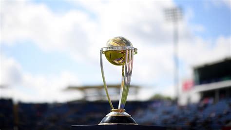 Odi World Cup Schedule Released India Vs Pakistan On October 15