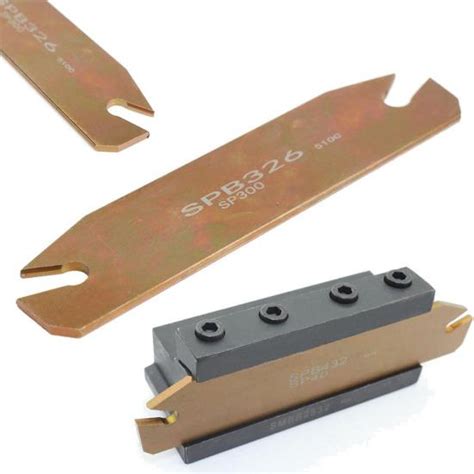 Buy Spb26 3 Parting Grooving Cut Off Cutter Blades Lathe Turning Tool