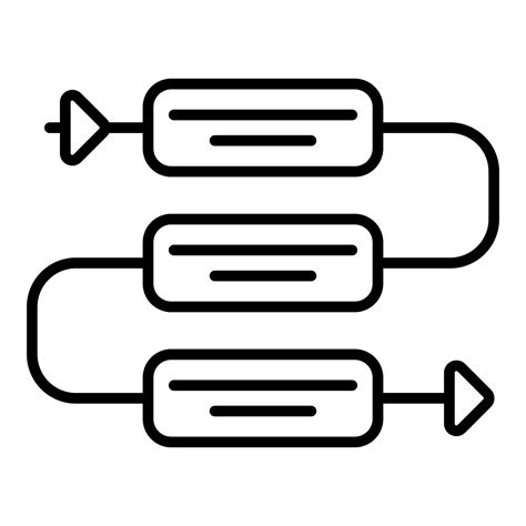 Processing Line Icon 14731006 Vector Art At Vecteezy