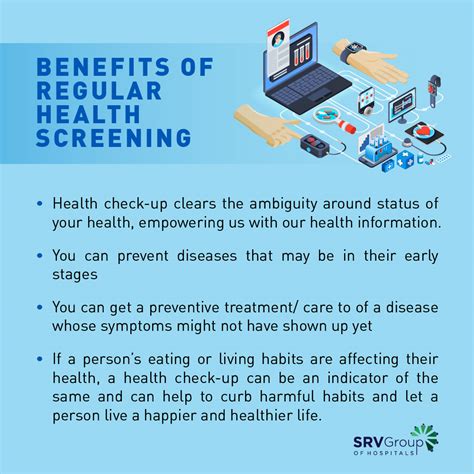 Regular Health Screenings A Preventive Medicine Srv Hospital