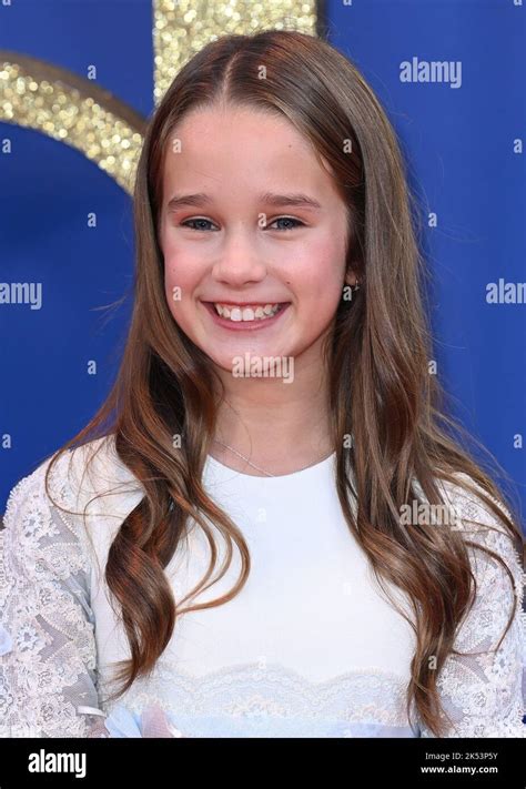 October 5th 2022 London Uk Alisha Weir Arriving At The Bfi London