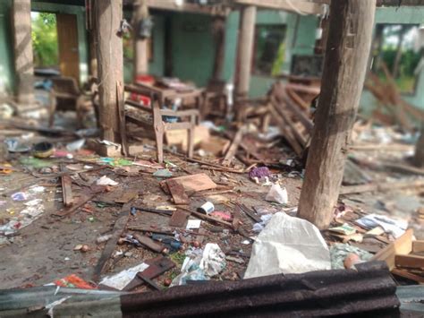 Khit လက်ပံတန်းမြို့နယ်၊ သစ်ရောင်းပြင်ရွာ ကို စစ်တပ်က တိုက်ပွဲဖြစ်ပွားခြင်းမရှိဘဲ ဒရုန်းဖြင့