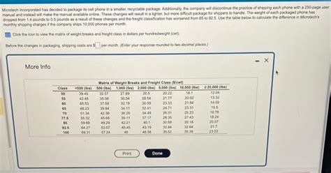 Solved Microtech Incorporated Has Decided To Package Its