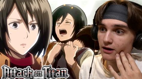 Attack On Titan 1x8 Reaction His Heartbeat Youtube
