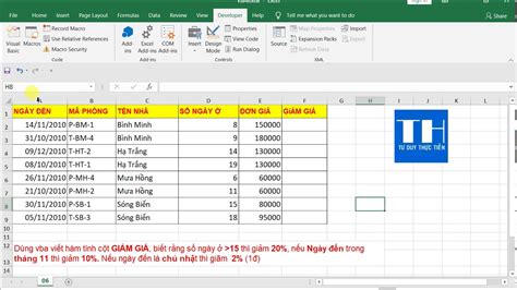 Ngôn Ngữ Vba Visual Basic Applicationstrường Đh Nông Lâm06 Youtube