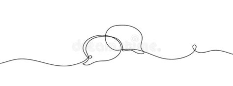 Continuous Line Drawing Social Media Stock Illustrations 1441 Continuous Line Drawing Social