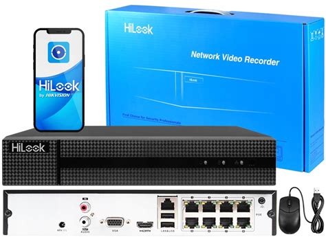 Rejestrator IP PoE Hikvision do 8MP NVR-4CH-5MP/8P - porównaj ceny ...