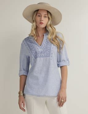 Blusa Damaia Atelier Manga Para Mujer