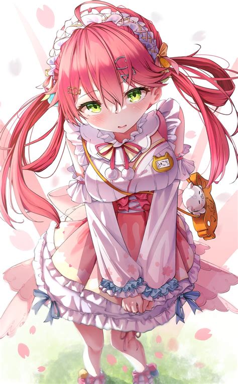 Sakura Miko 35p And Sakura Miko Hololive Drawn By Maeru Danbooru