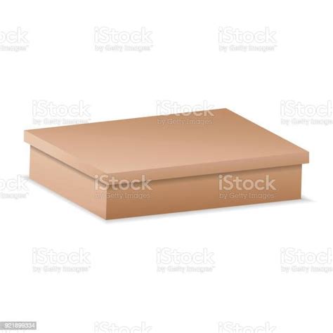 벡터 일러스트입니다 현실적인 3d 판지 상자입니다 Desi 대 한 이랑 0명에 대한 스톡 벡터 아트 및 기타 이미지 0명 가리기 갈색 Istock