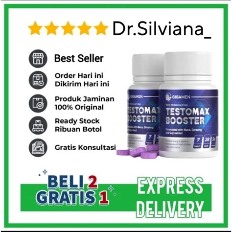 Jual Testomax Booster Asli Suplemen Penambah Kekuatan Pria Shopee