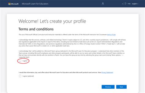 خيارات برنامج Microsoft Learn للمعلمين والاشتراك Microsoft Learn