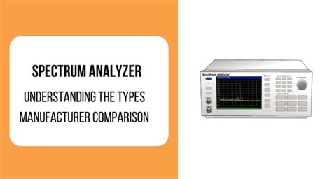 Scope Of A Spectrum Analyzer And Recommended Manufacturers JETGlobal