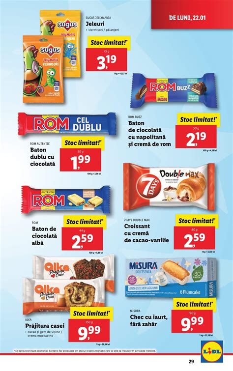 Oferta Lidl De Luni 22 Ianuarie 2024 Revista Oferte Lidl Pagina 4 Din 4