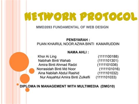 Semester 5 Network Protocol Ppt