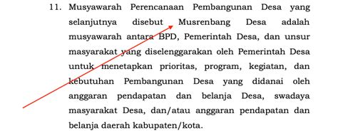 Musrenbang Desa Pilar Utama Perencanaan Pembangunan Updesa