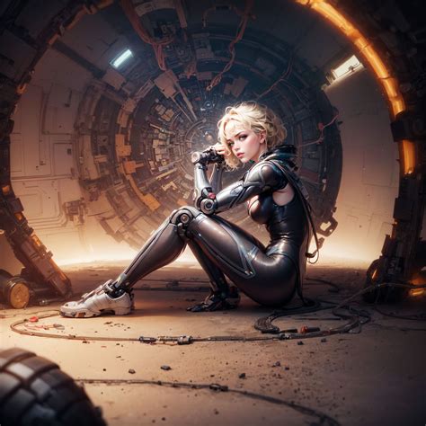 Sci Fi Girl By Dewaltai On Deviantart