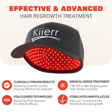 Grow Your Hair With The Kiierr Laser Cap Hair Growth System Kiierr