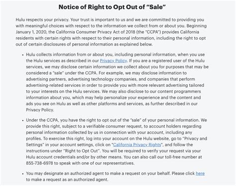 Ccpa Do Not Sell My Personal Information Page Termly
