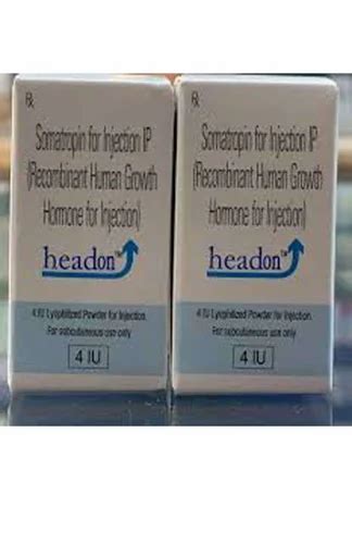 Headon 4 Iu Vial Hgh 4iu Vial At Rs 242unit Human Growth Hormone